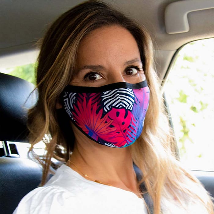 Ibiza Party Print Face Mask - Urban Shield - urbanshieldfacemasks.com