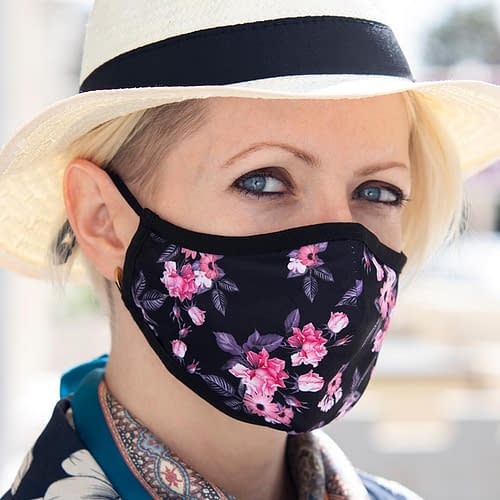 Ibiza Party Print Face Mask - Urban Shield - urbanshieldfacemasks.com