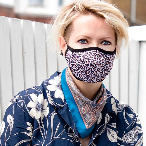 Ibiza Party Print Face Mask - Urban Shield - urbanshieldfacemasks.com
