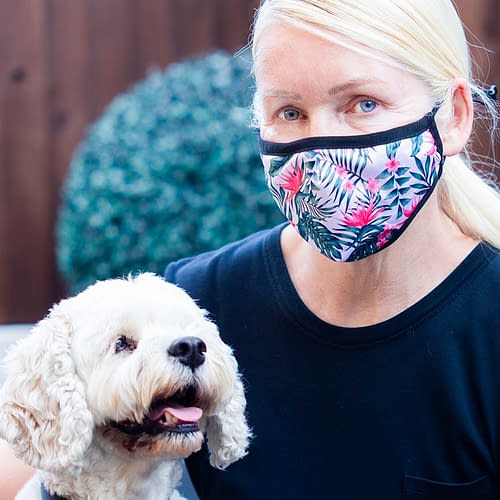 Ibiza Party Print Face Mask - Urban Shield - urbanshieldfacemasks.com